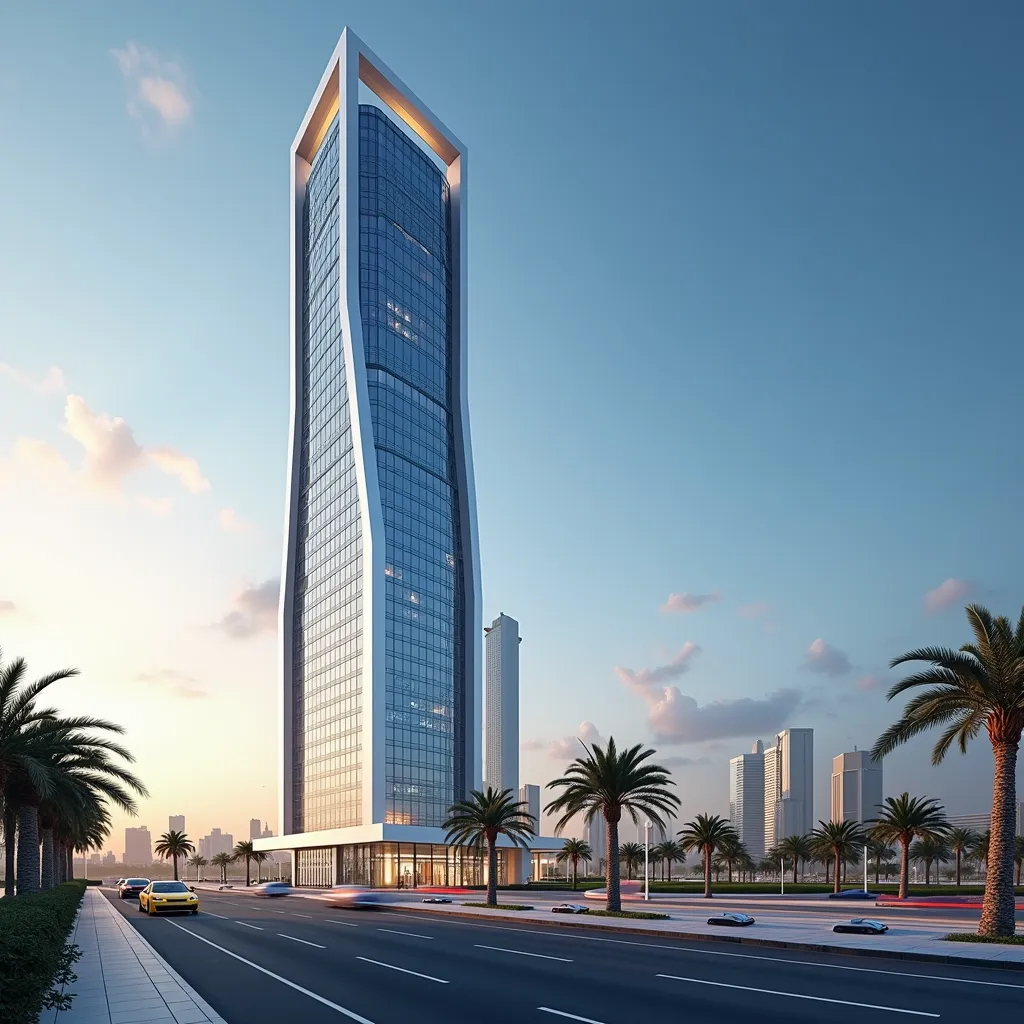 Exploring Al Safa Tower on Sheikh Zayed Road